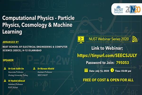 webinar ‘Computational Physics - Particle Physics, Cosmology & Machine ...