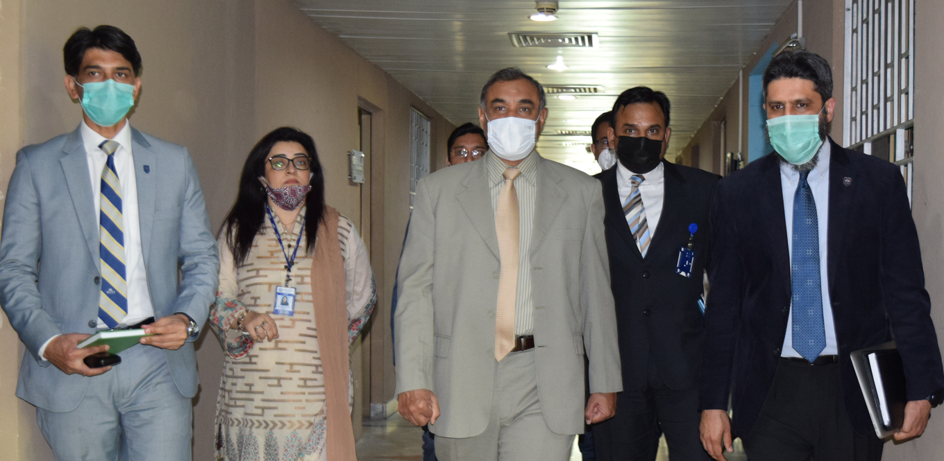 Rector NUST Engr Javed Mahmood Bukhari HI(M) visited NUST-SEECS ...