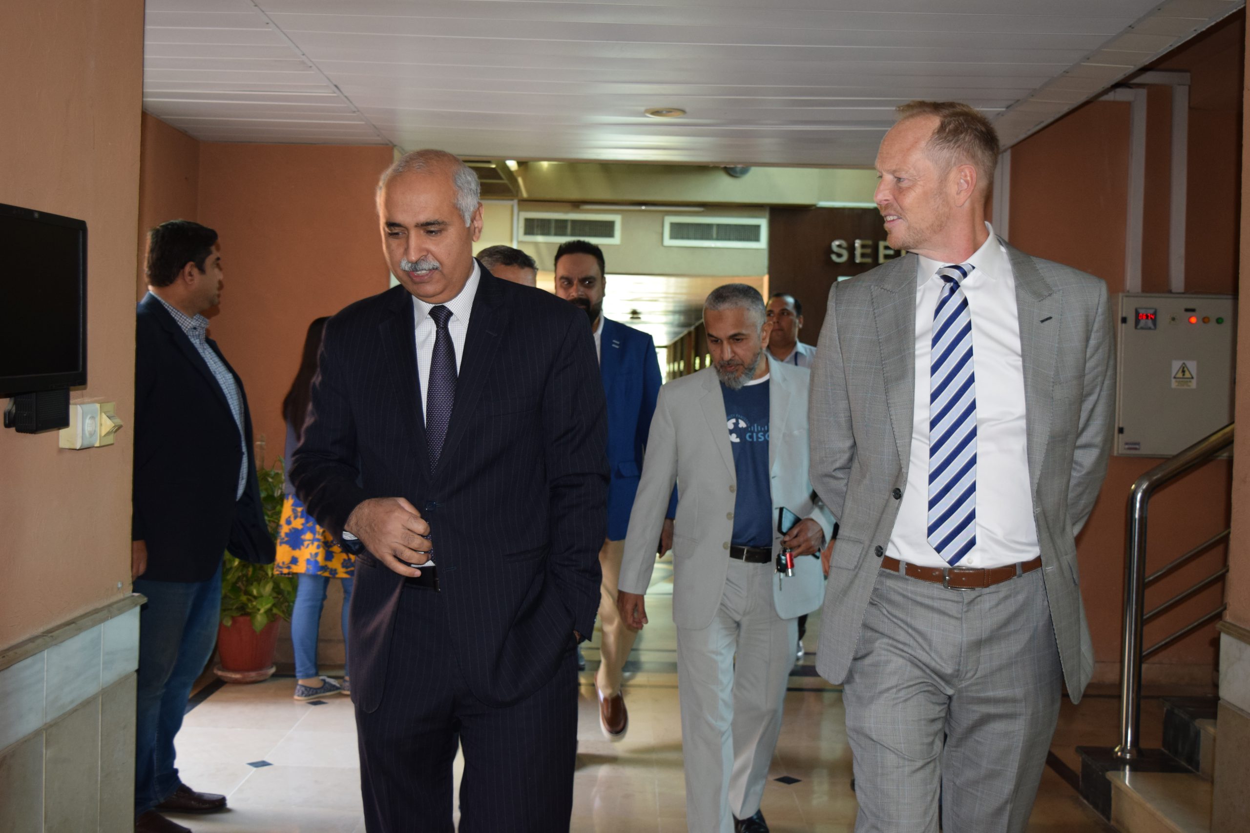 Visit of CISCO Team to NUST-SEECS - School of Electrical Engineering ...