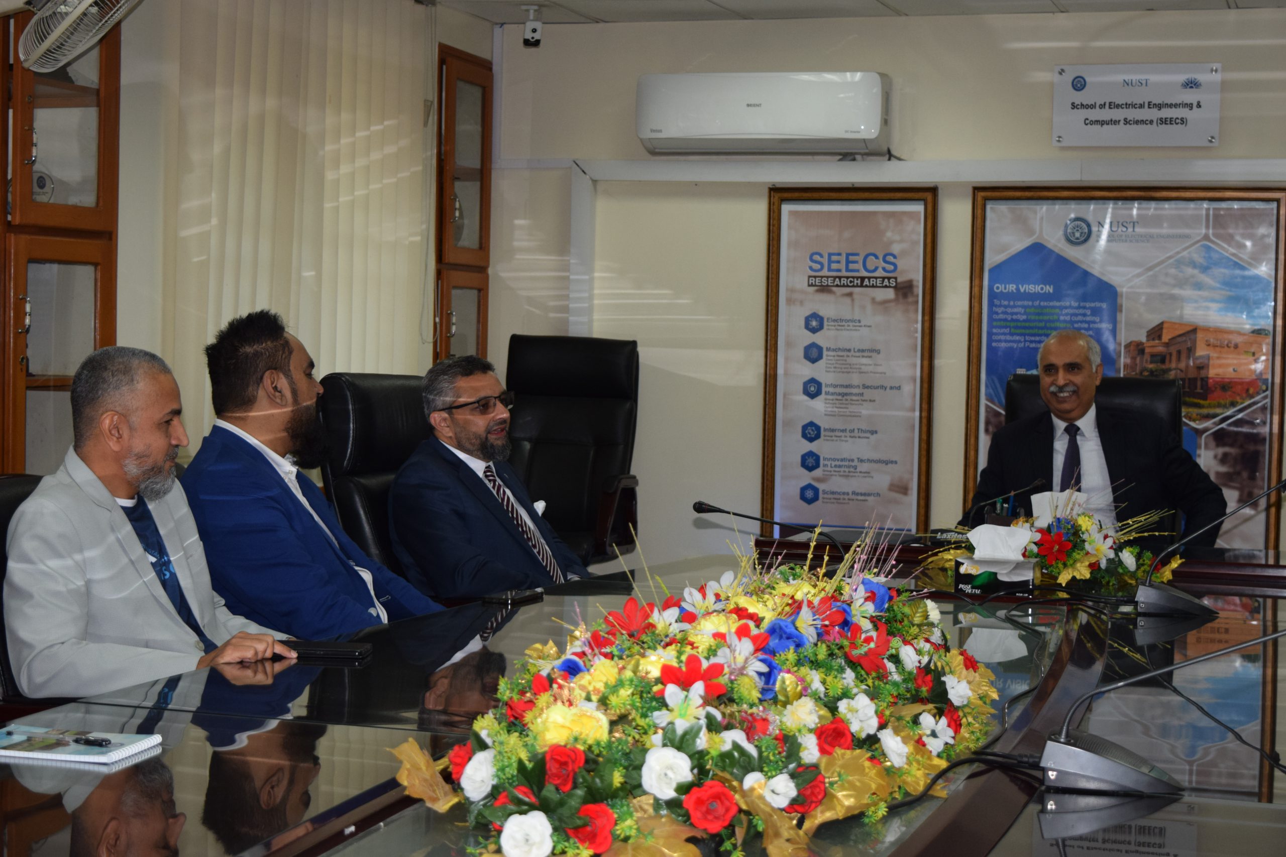 Visit of CISCO Team to NUST-SEECS - School of Electrical Engineering ...