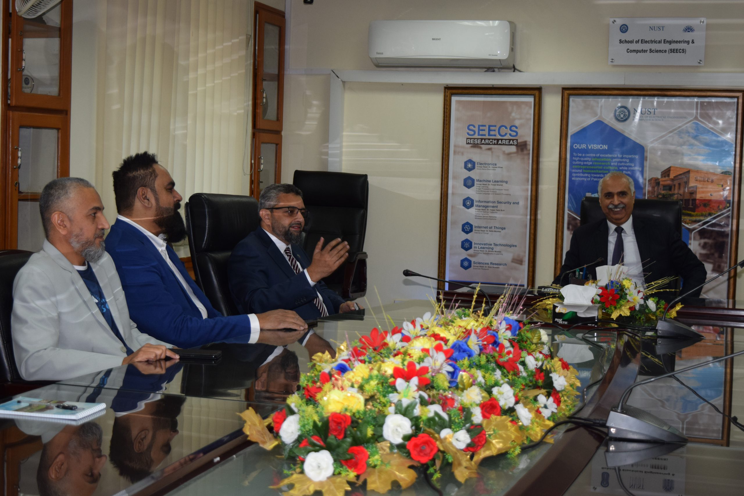 Visit of CISCO Team to NUST-SEECS - School of Electrical Engineering ...