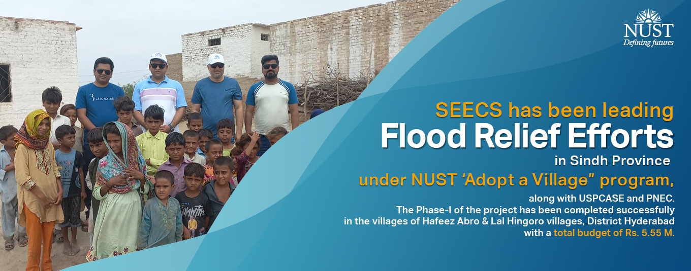 SEECS has been leading flood relief efforts in Sindh Province under ...