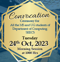 NUST SEECS Undergraduate & Postgraduate Convocation – 2023 - School of ...