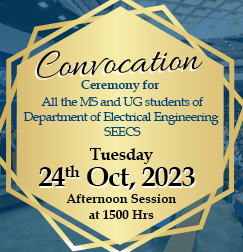 NUST SEECS Undergraduate & Postgraduate Convocation – 2023 - School of Electrical Engineering ...