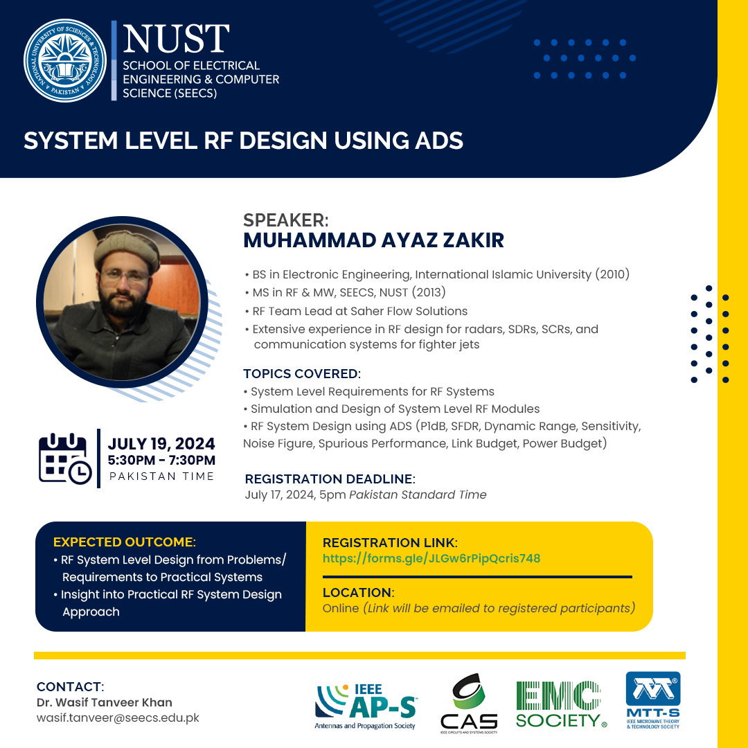 System Level RF Design Using ADS - School of Electrical Engineering and ...